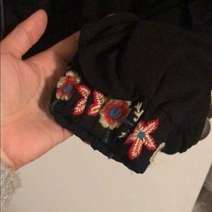 Zara | Jackets & Coats | Zara Ruffled Embroidered Jacket | Poshmark